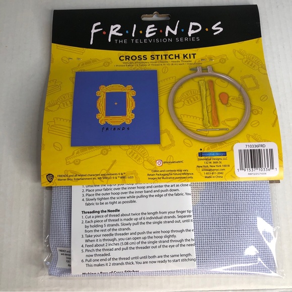 Innovative Designs | Other | Friends The Television Series Cross Stitch ...